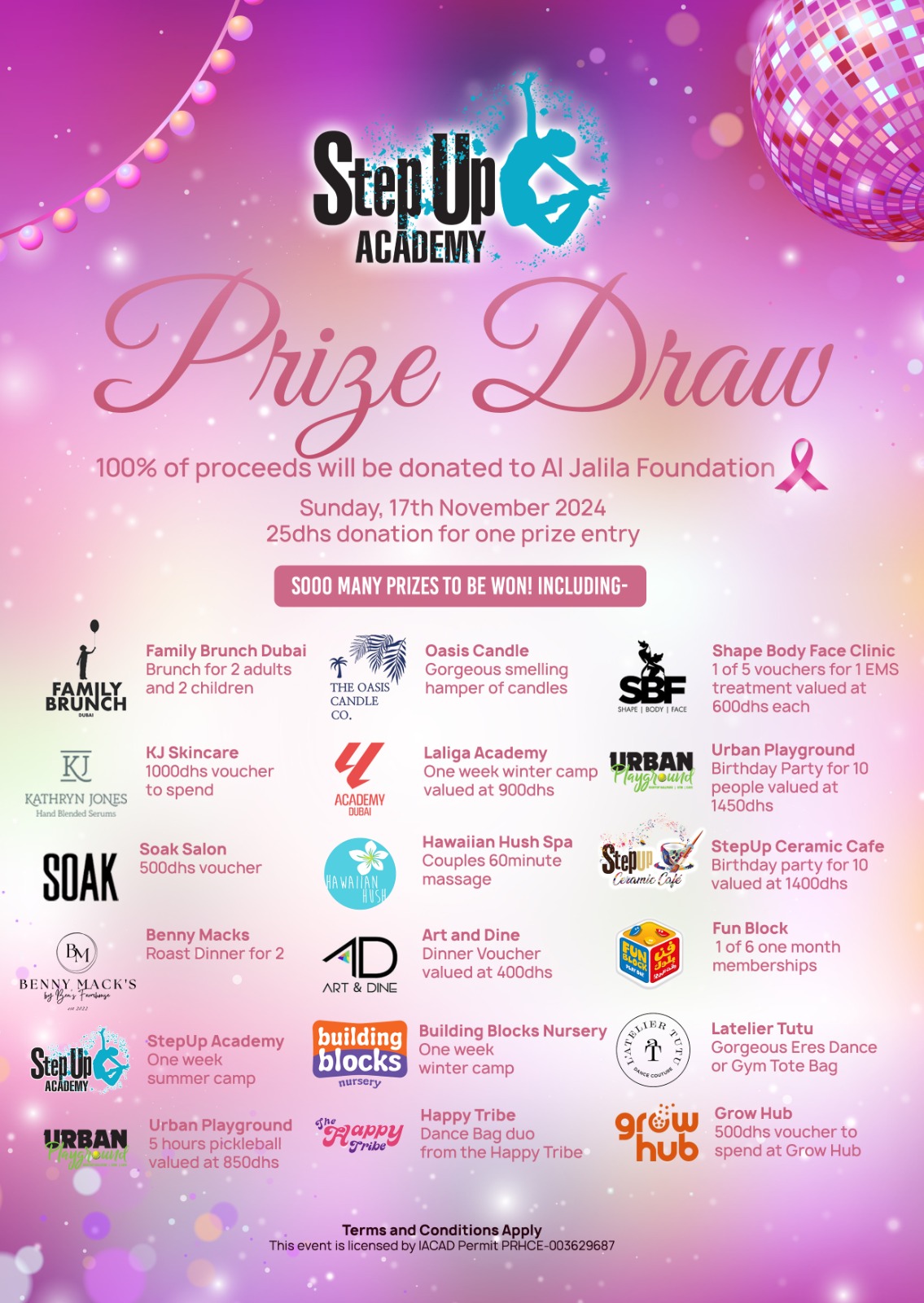 Prize Draw Ticket | StepUp Tickets